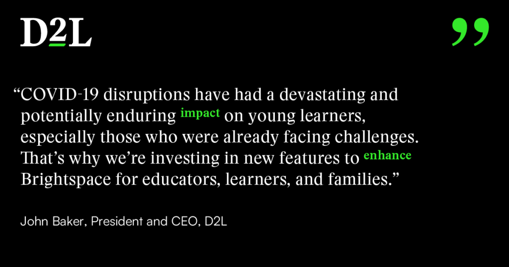 D2L Expands Collaboration and Community in Brightspace | D2L