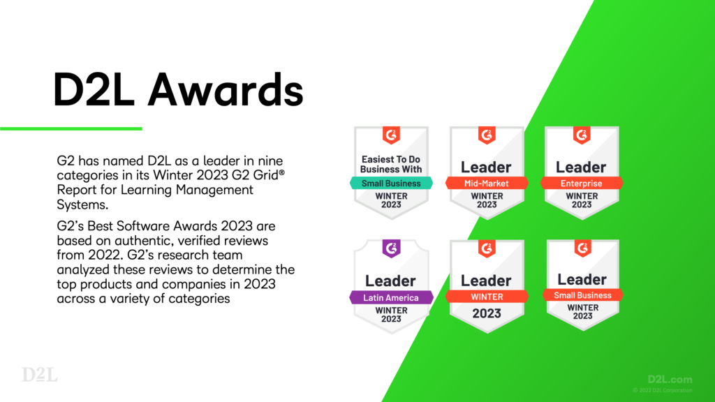 How to Help Your Peers Choose a Learning Management System | D2L