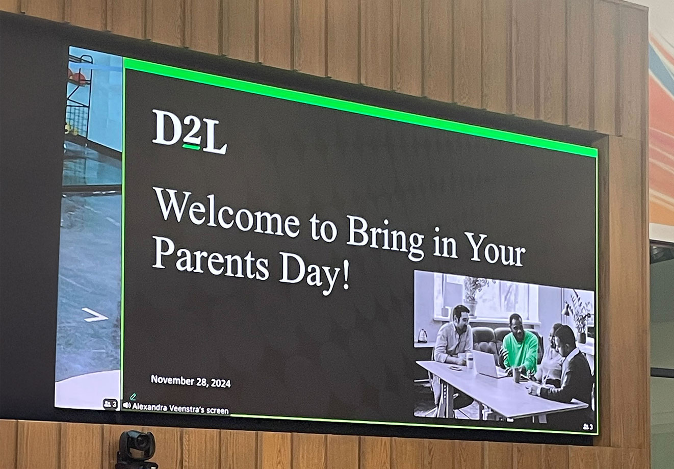 What Do You Do for Work? Bring in Your Parents and Kids Day | D2L