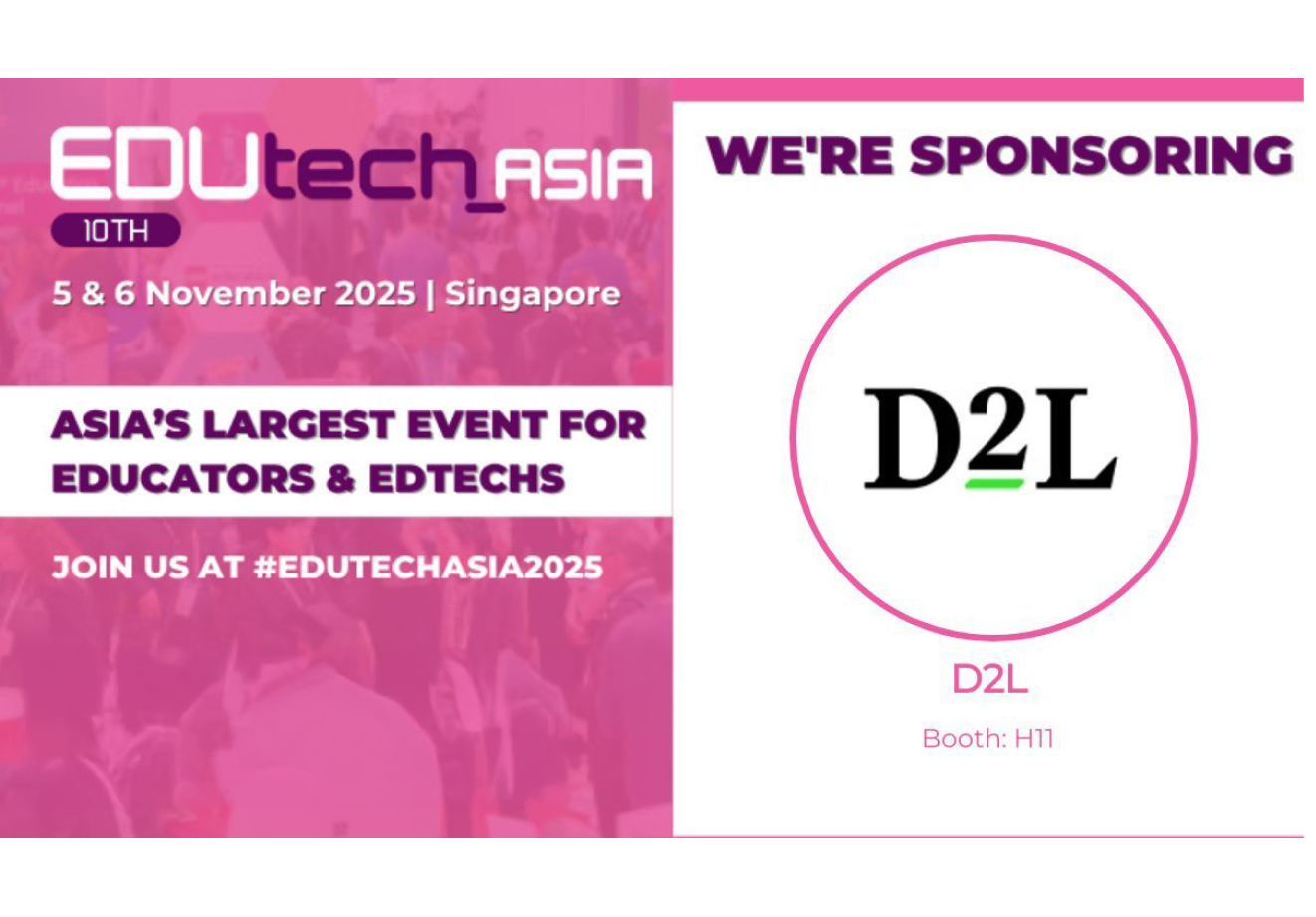 Join our D2L Lumi Demo at EDUtech Asia 2025