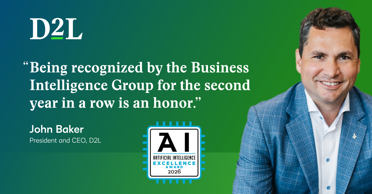D2L Lumi Recognized as an Award-Winning Learning Product in 2026 AI ...