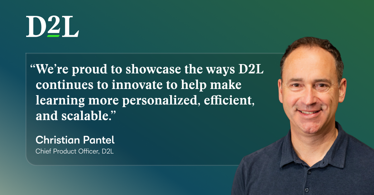 D2L Launch Week Highlights Latest Product Releases | Press Release | D2L